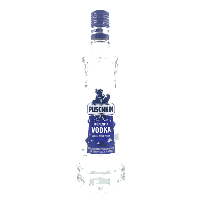 PUSCHKIN VODKA 70 CL - To fast to drink